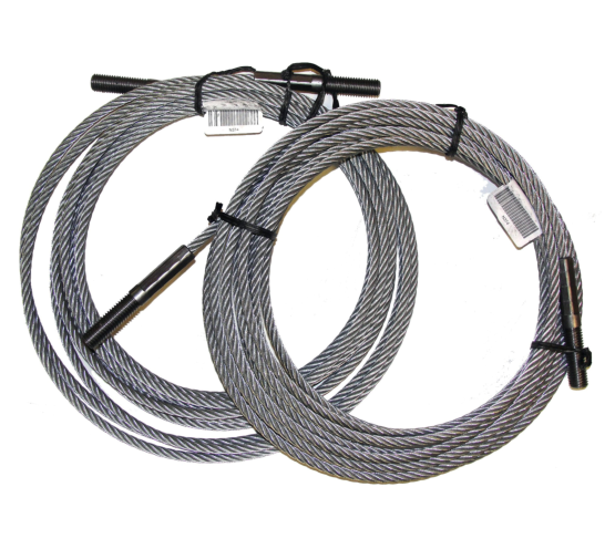 N33 - Rotary equalizer cables SPOA9 (2) | Herpels Auto & Truck Lifts